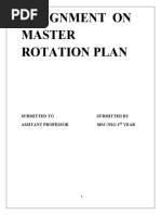 Master Rotation Plan-3Rd Year Basic-Bsc Nursing: Indira Gandhi College ...