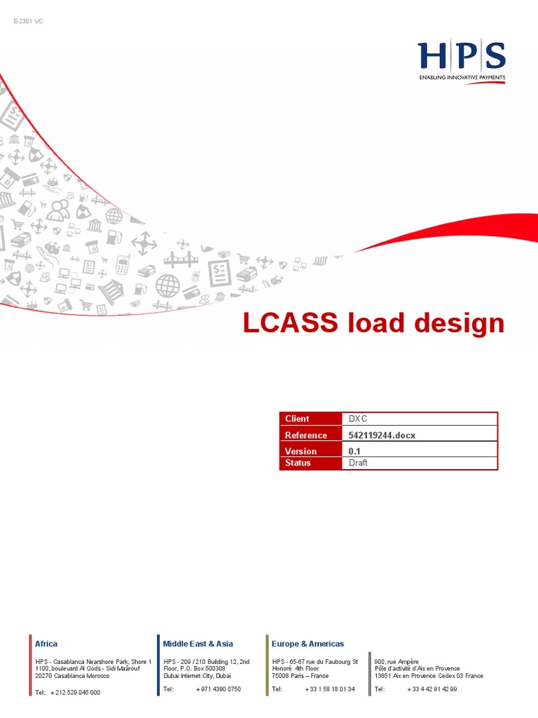 LCASS Load Design | PDF | Specification (Technical Standard) | Computing