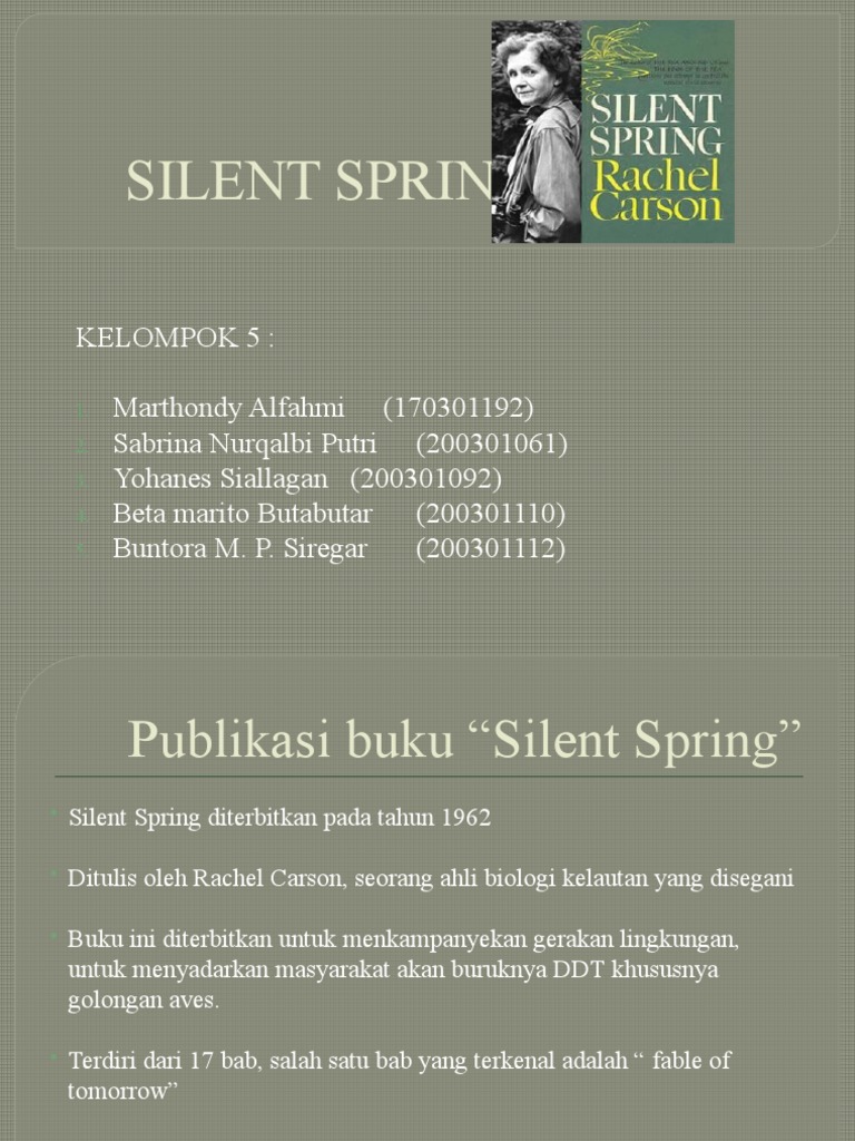 Silent Spring | PDF