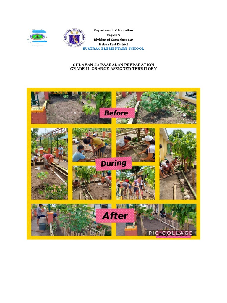 Gulayan Sa Paaralan Preparation | PDF