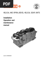 Elecon Gear Box O&M Manual | PDF | Bearing (Mechanical) | Gear