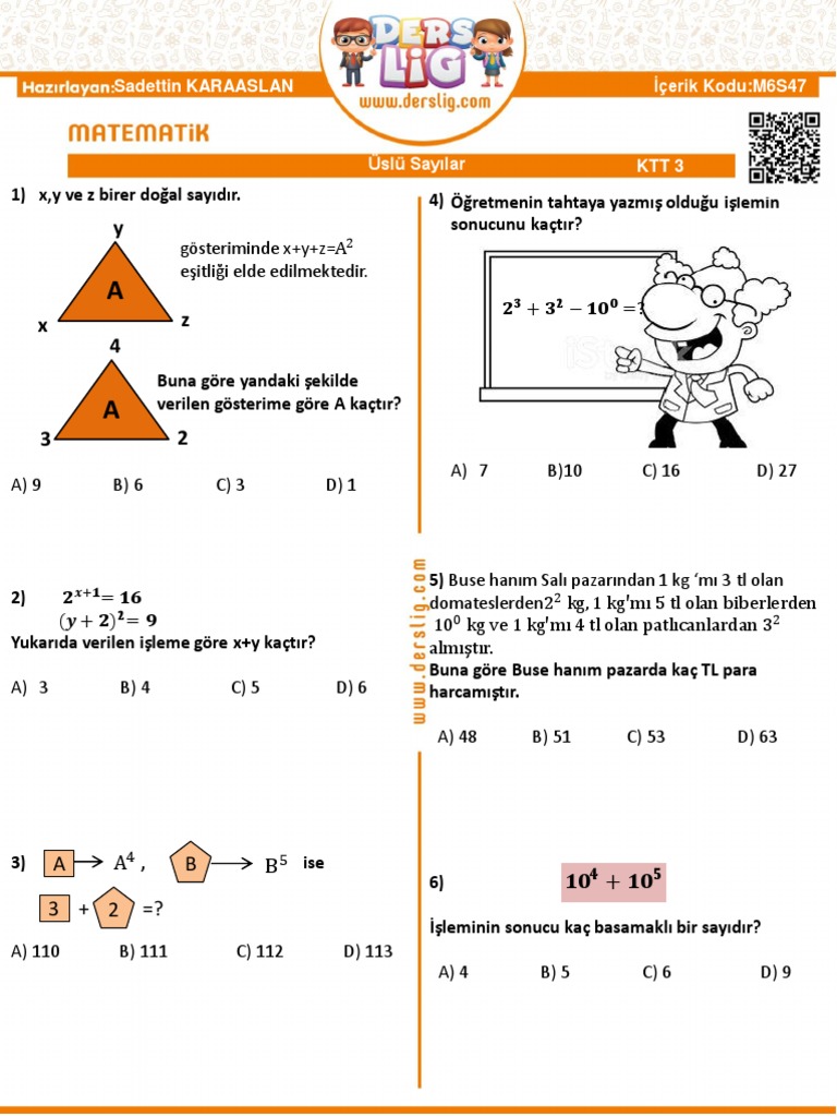 Uslu Sayilar ktt3 | PDF
