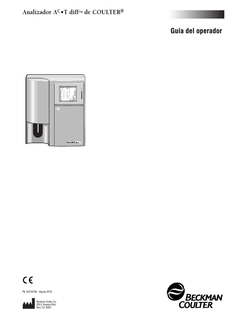 manual ACT DIFF español | PDF | Software | Laboratorios