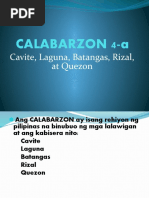 Panitikan NG Rehiyon 4A | PDF