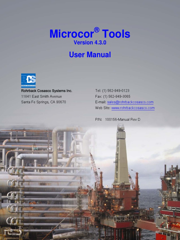 Microcor Tools 4 3 0-100156revd | Download Free PDF | Computer File ...