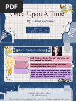 Nadine Gordimer's "Once Upon a Time" Analysis | PDF | Apartheid | South ...