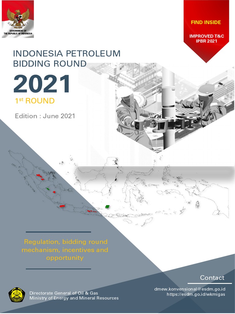 Indonesia 2021 - Petroleum Bidding Round 2021 - 1st Round | PDF | Petroleum Reservoir | Taxes
