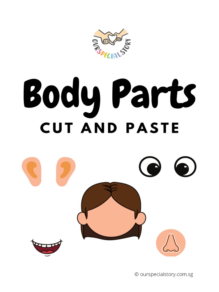 Body Parts Cut and Paste | PDF | Games & Activities | Language Arts ...