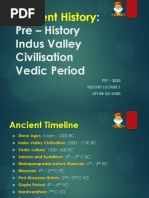 Ancient Indian History Overview | PDF | Ashoka | Indian Religions