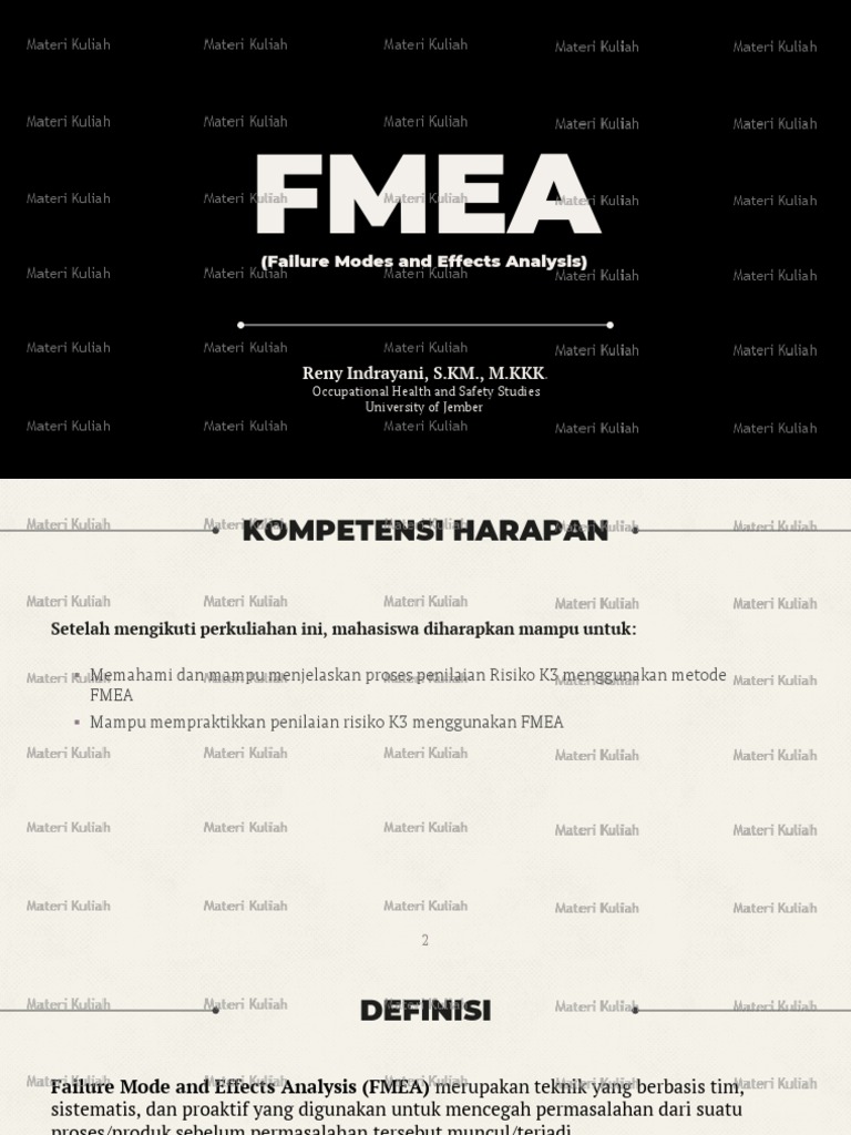 FMEA Watermark | PDF
