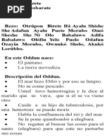 Guía de Ifá: Otrupon Irete | PDF | Cocina, comidas y vino