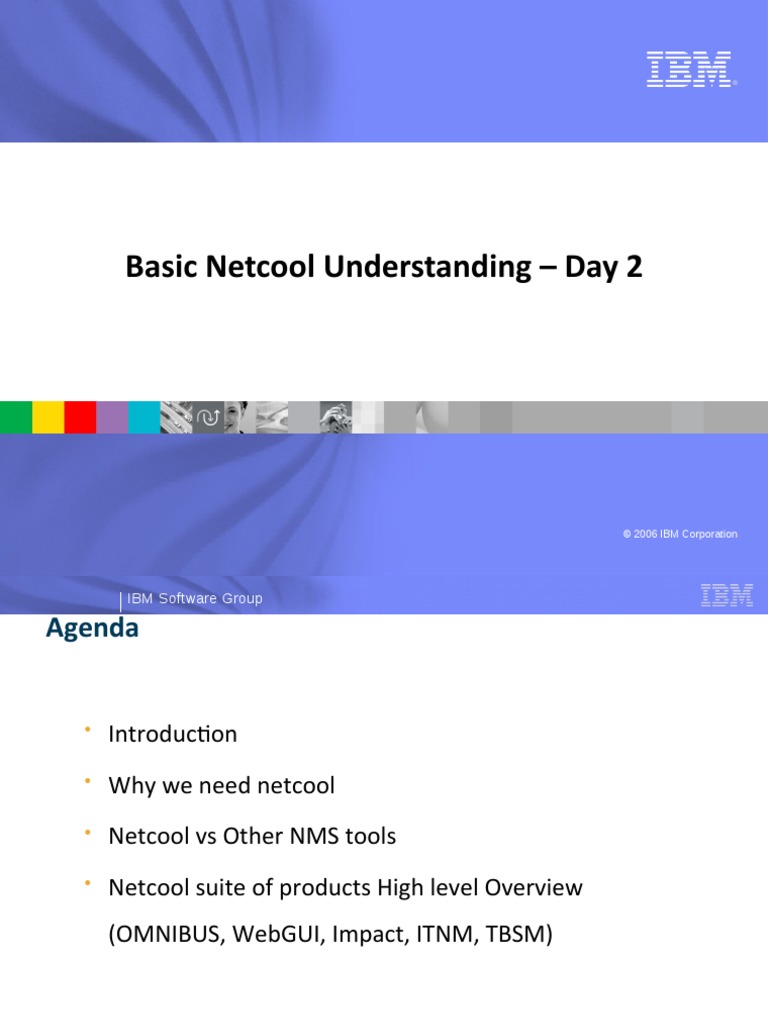 Basic_Netcool | PDF | Databases | Computer Network