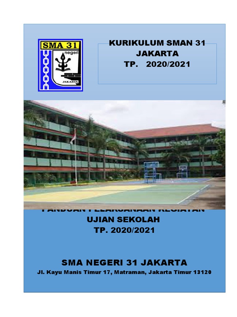 Sop Ujian Sekolah Fix 2020-2021 | PDF