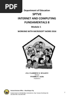ICF Module Grade 7 1st Quarter | PDF | Computer Network | Personal ...
