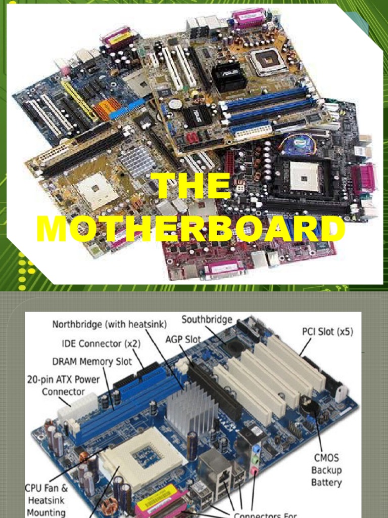 Key Components of a Motherboard | PDF | Bios | Computer Hardware