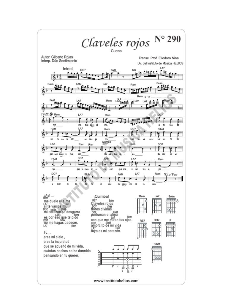 Claveles Rojos | PDF