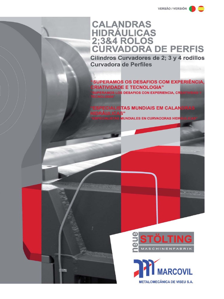 CATALOGO Calandras PT Es | PDF