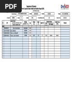 School Form 8 SF8 Learner Basic Health and Nutrition Report | PDF ...