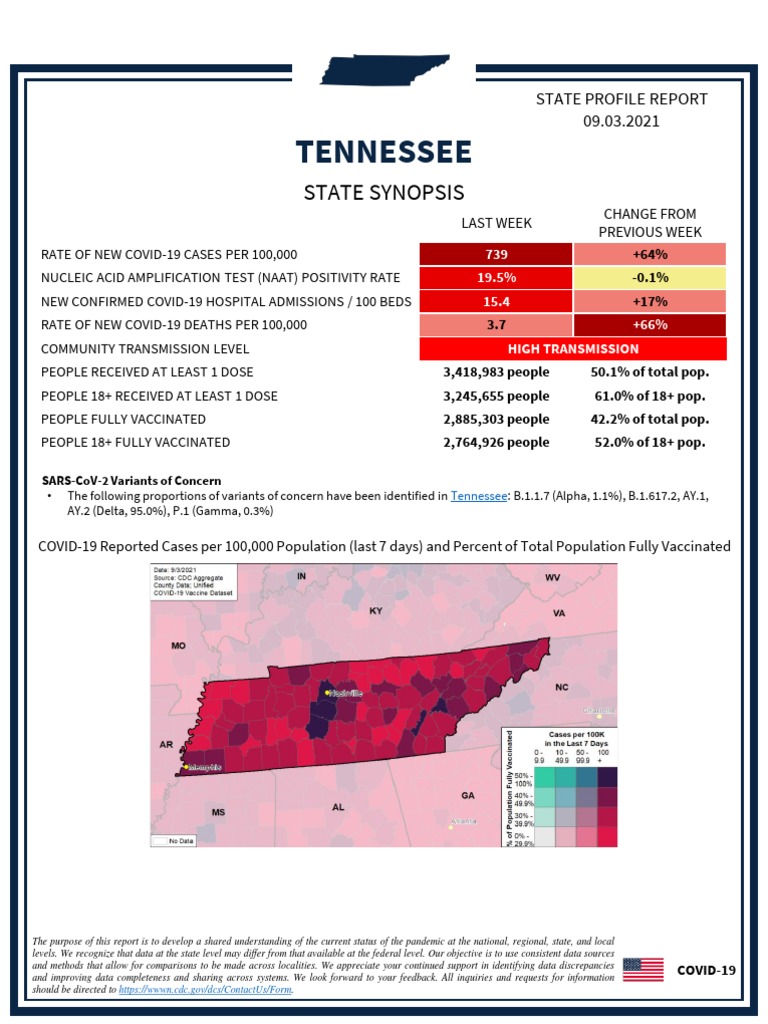 Tennessee State Profile Report 20210903 Public | Download Free PDF ...