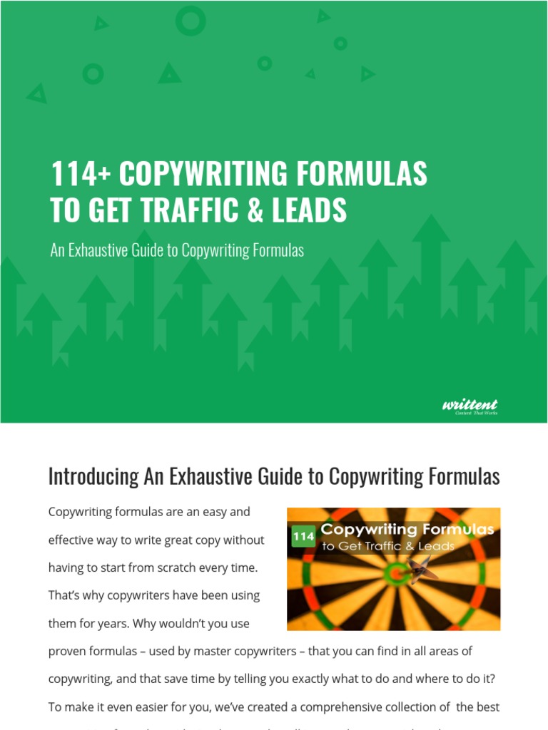 114 Effective Copywriting Formulas | PDF | Search Engine Optimization ...