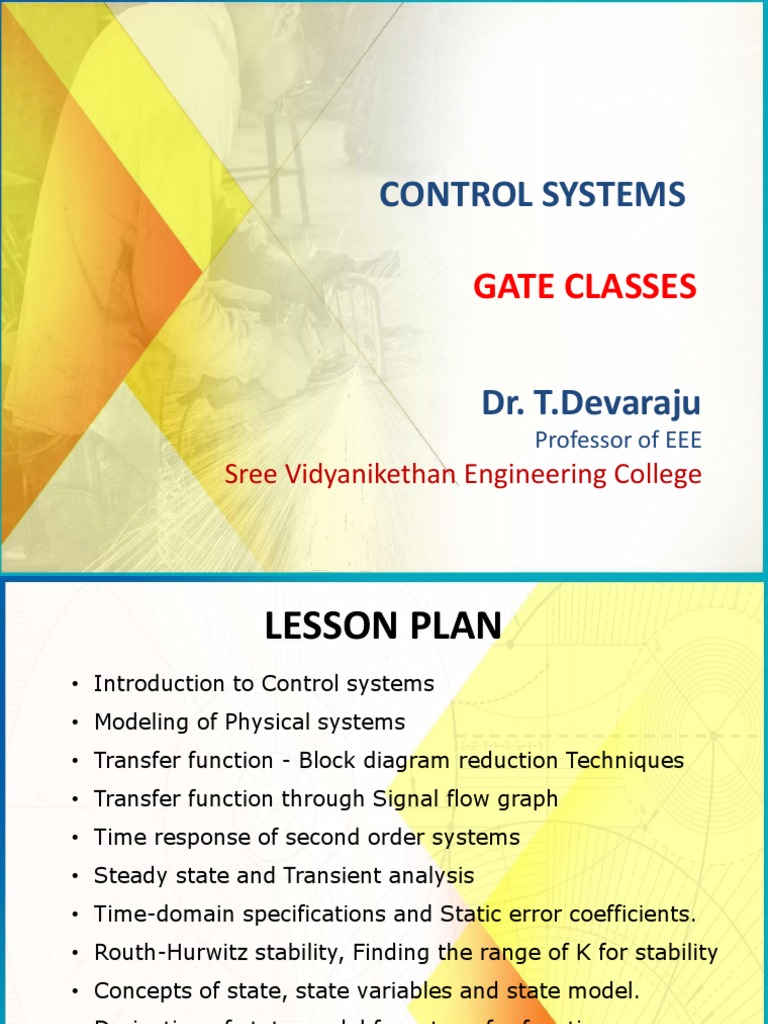 Control Systems: Gate Classes | PDF | Computing | Applied Mathematics