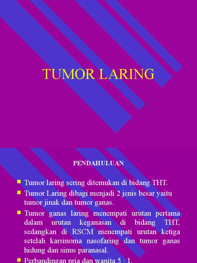 Tumor Laring | PDF