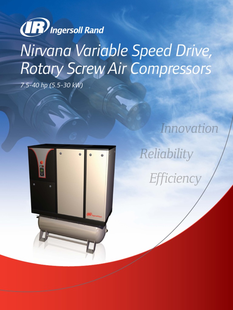 Nirvana 5.5-11 KW VSD Oil-Flooded Rotary Screw Compressors | PDF ...