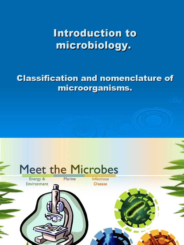Introduction To Microbiology | PDF | Microorganism | Bacteria