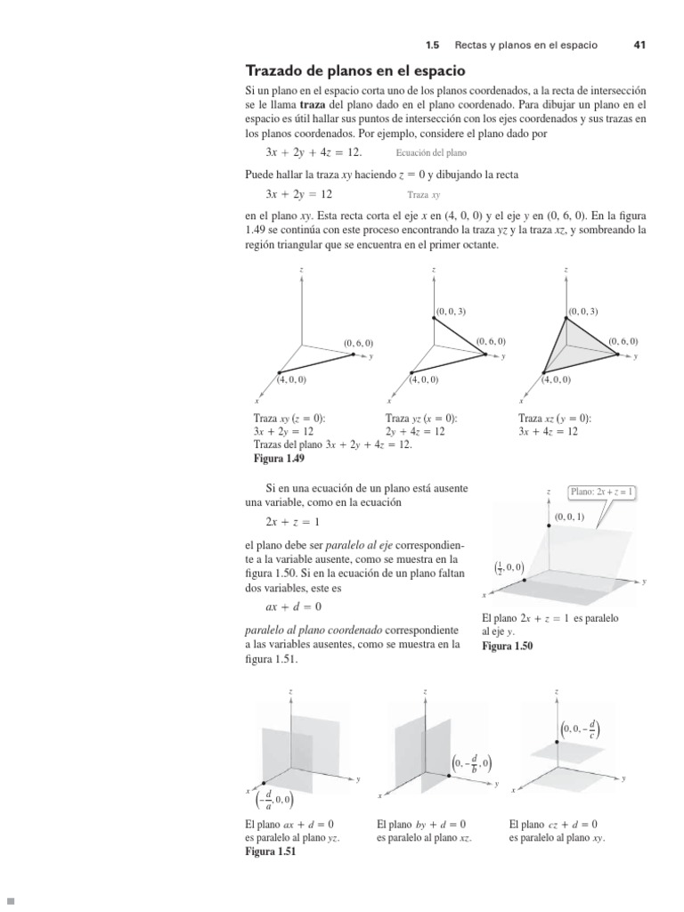 Trazado de Planos en El Espacio | PDF | Geometria plana) | Línea ...