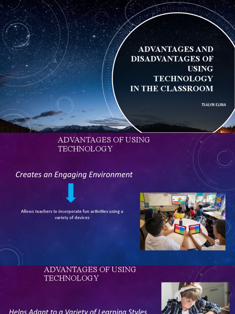 Technology in Education: Pros and Cons | PDF