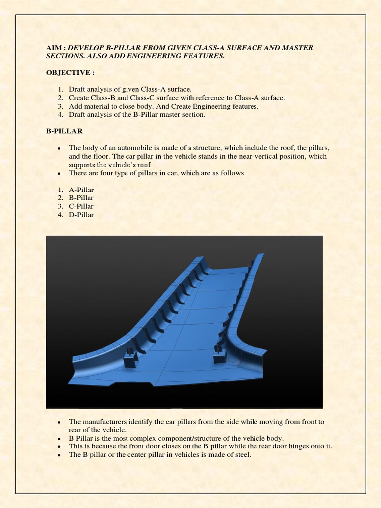 B-Pillar Plastic Trim | PDF | Screw | Manufactured Goods