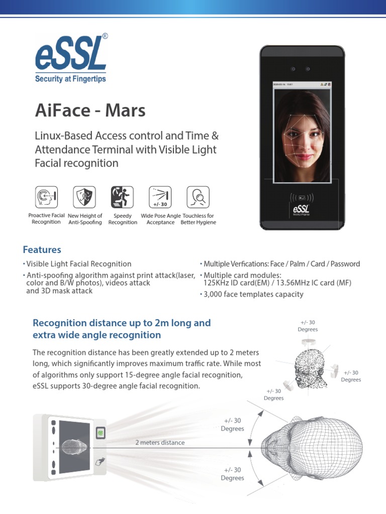 Aiface - Mars: Linux-Based Access Control and Time & Attendance ...