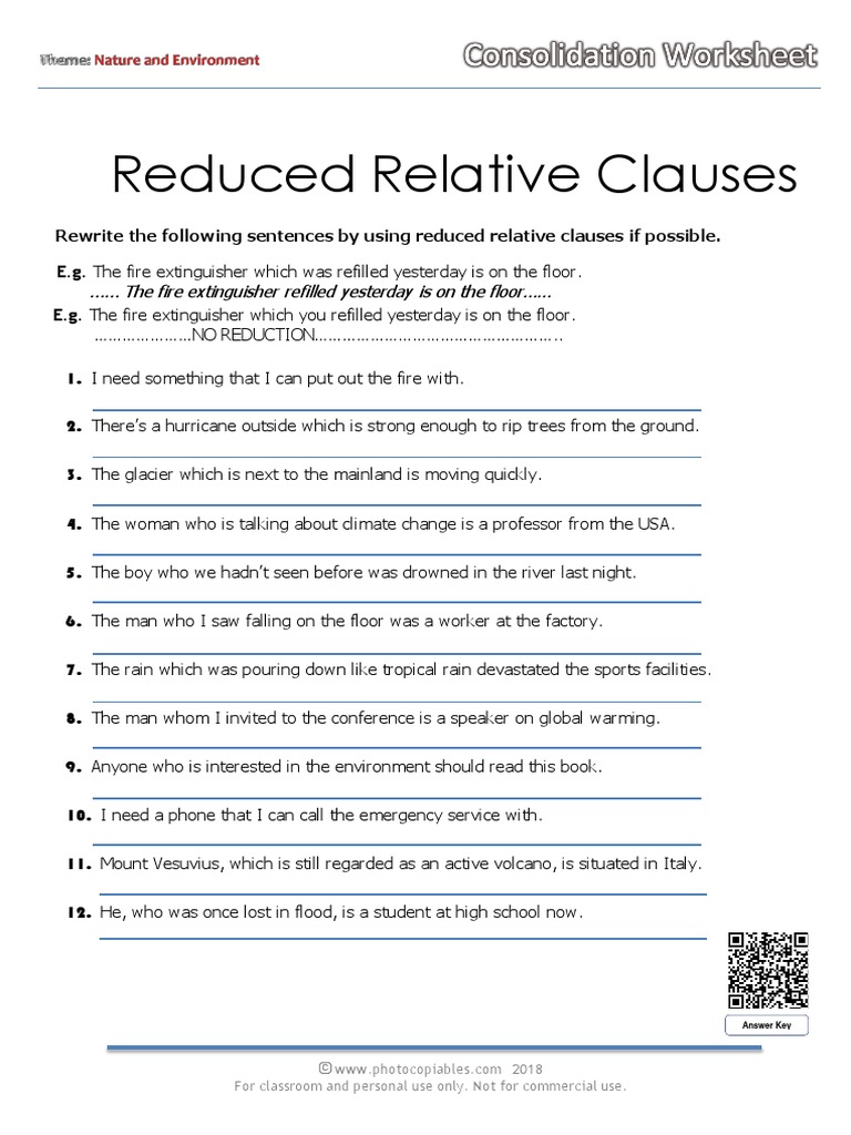 Reduced Relative Clauses - 0 | Download Free PDF | Vortices | Storms