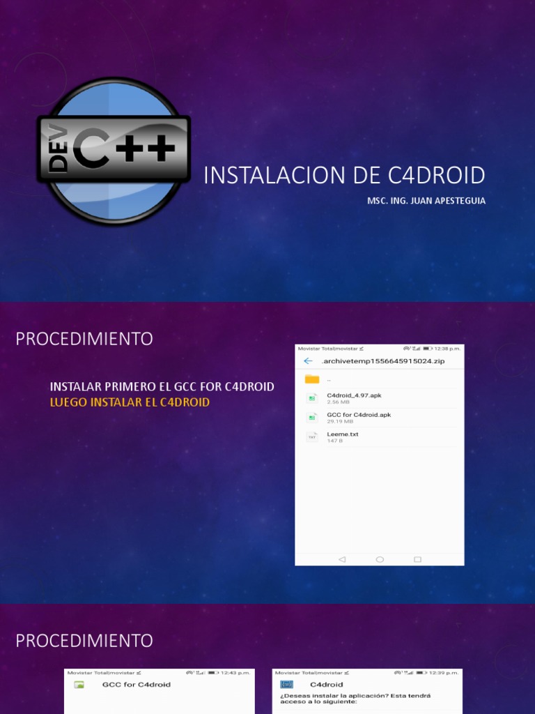 Instalacion de C4droid | PDF | Tecnología