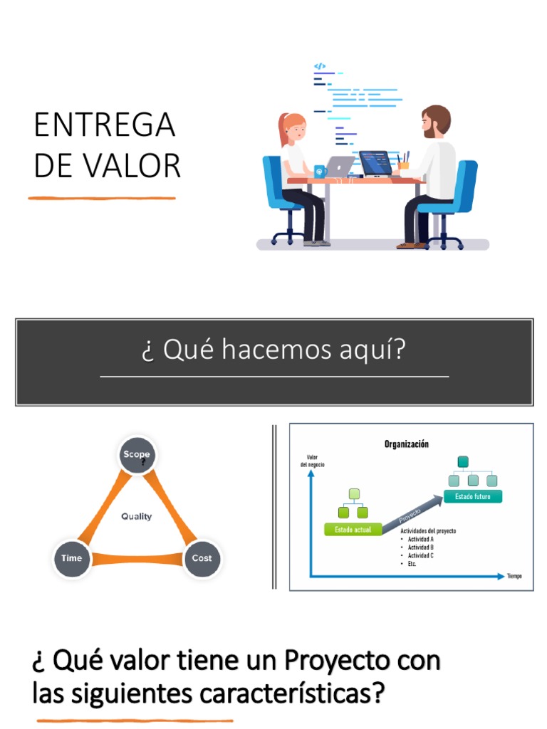 Entrega de Valor v3 | PDF | Valor presente neto | La satisfacción del ...