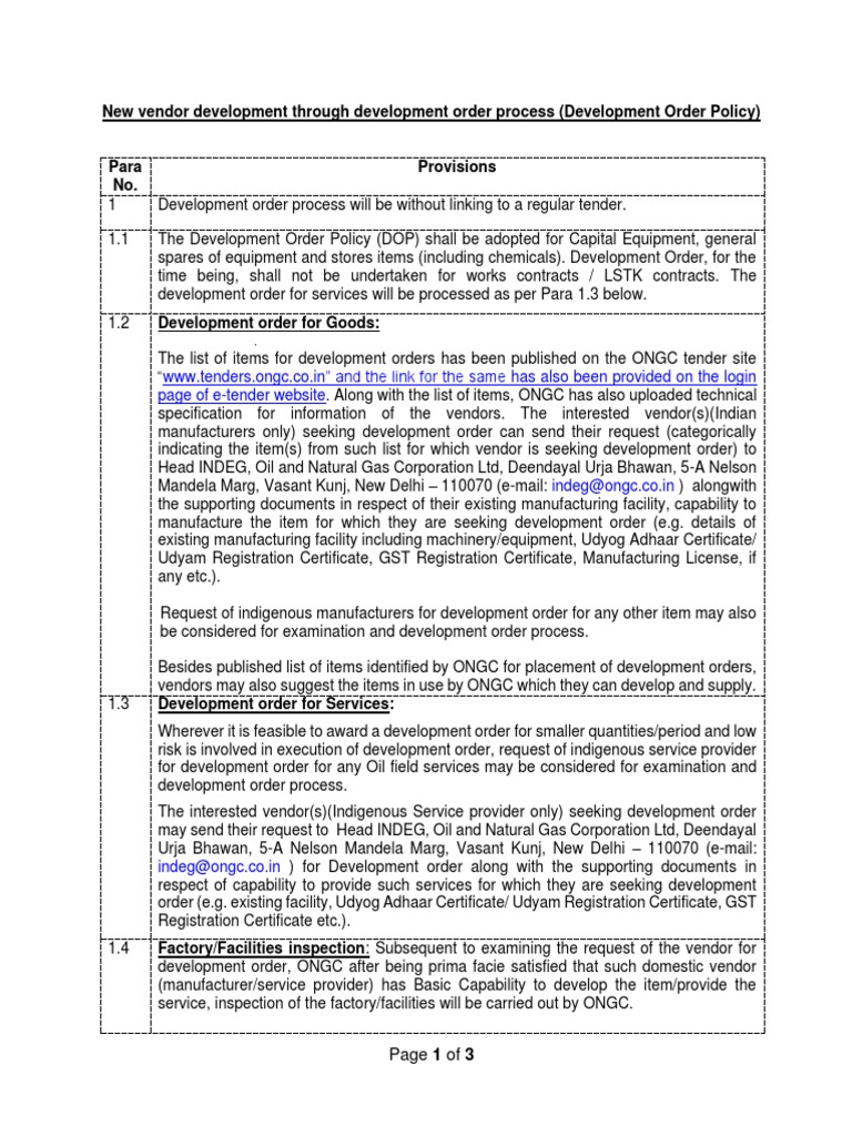 WWW - Tenders.ongc - Co.in " and The Link For The Same Has Also Been ...