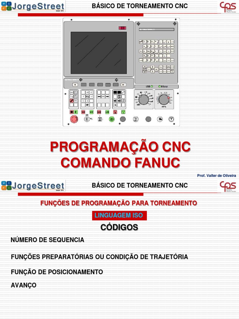 Fundamentos da Programação CNC para Torneamento: Funções, Comandos e ...