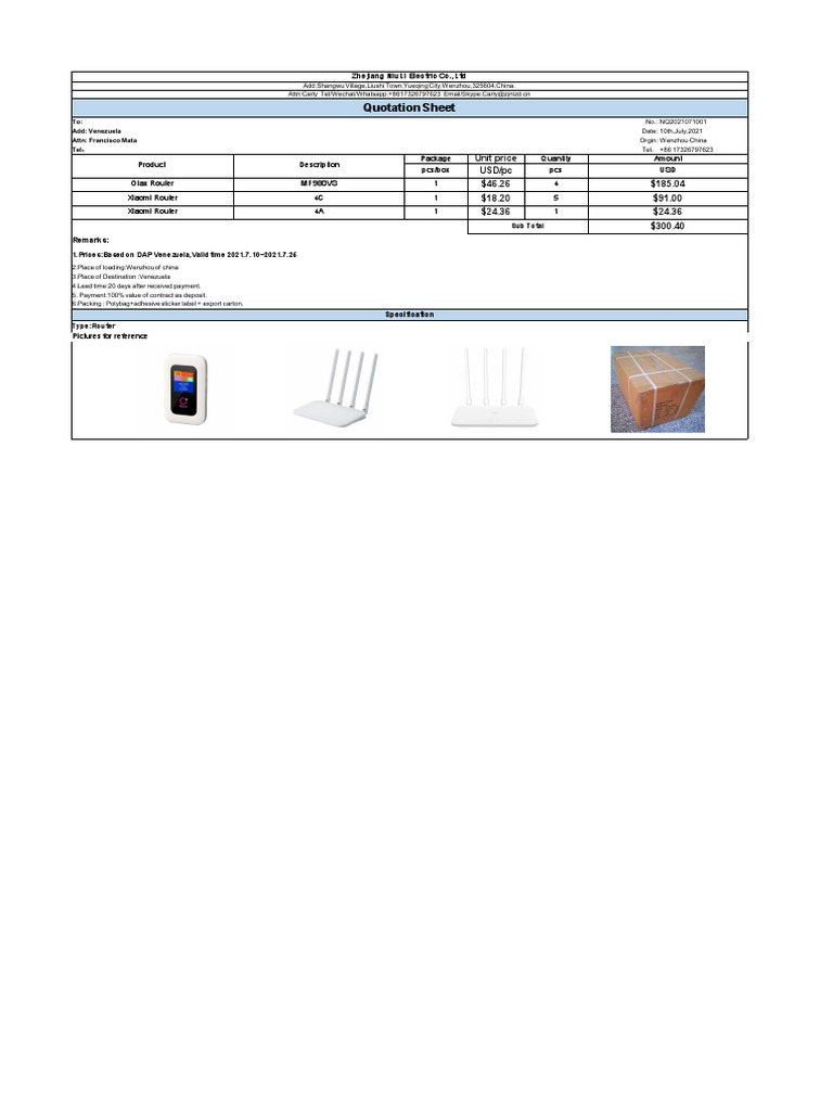 Router | PDF | Economies