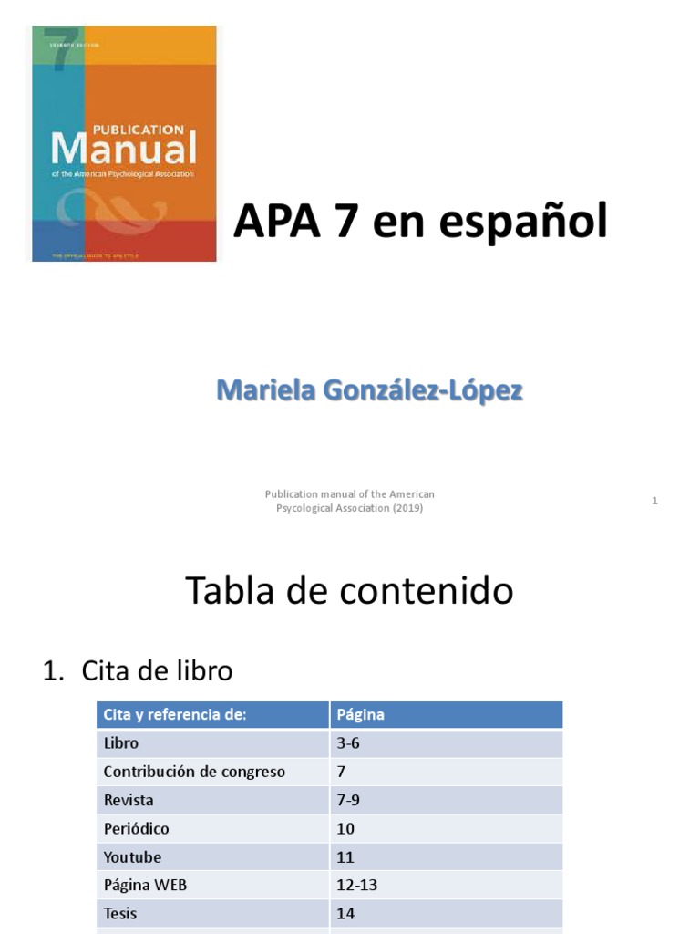 Apa 7 | PDF
