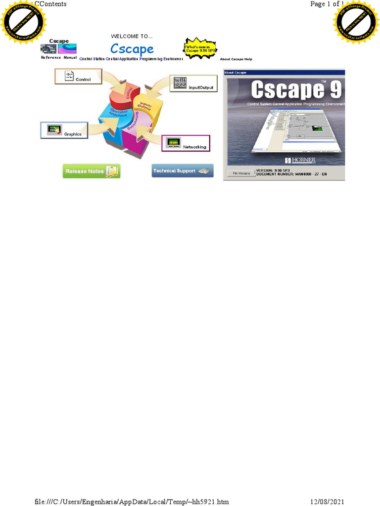 Manual Cscape | PDF | Software