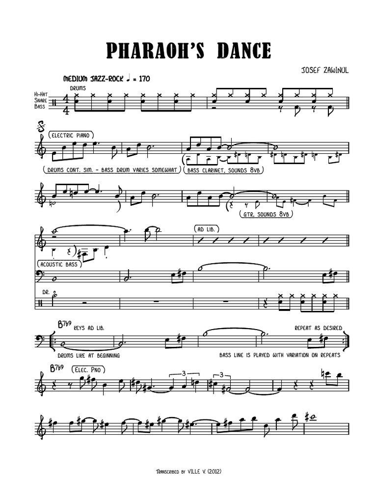 Pharaoh's Dance | PDF