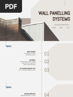 Ribbed Type Wall Panel System Presentation | PDF | Concrete | Wall
