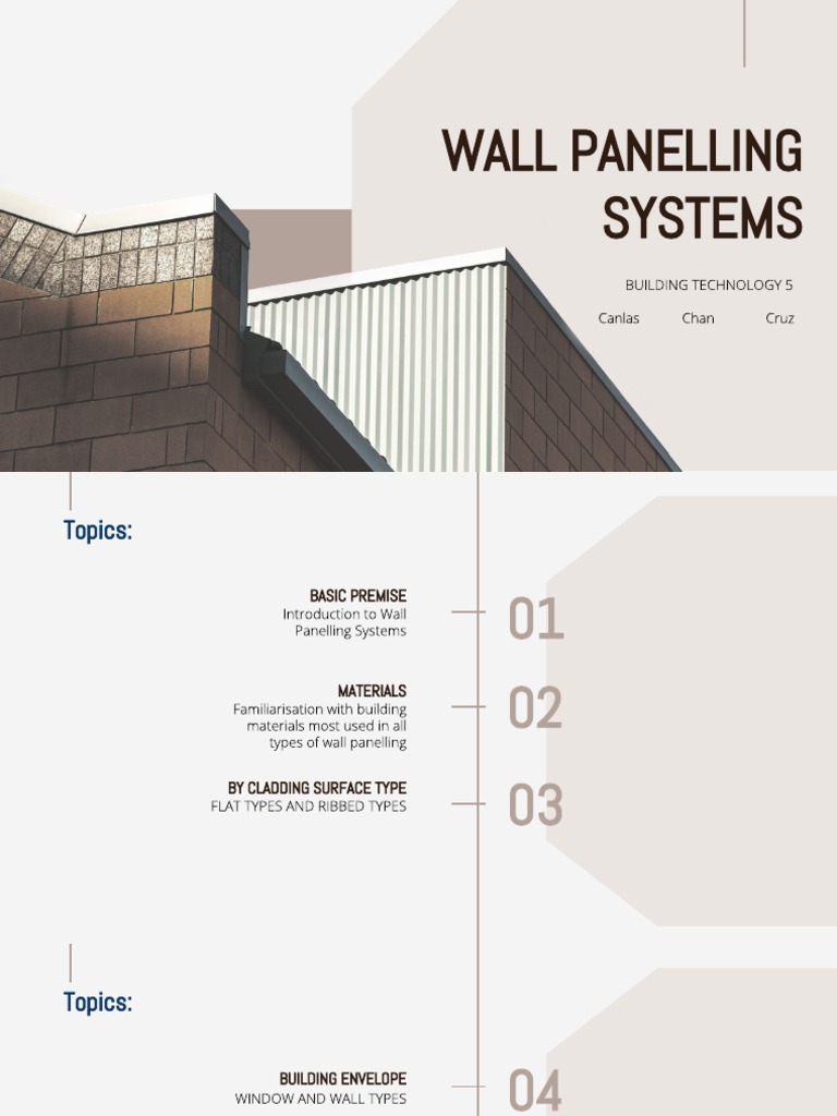 Wall Panelling Systems | PDF | Wall | Tile