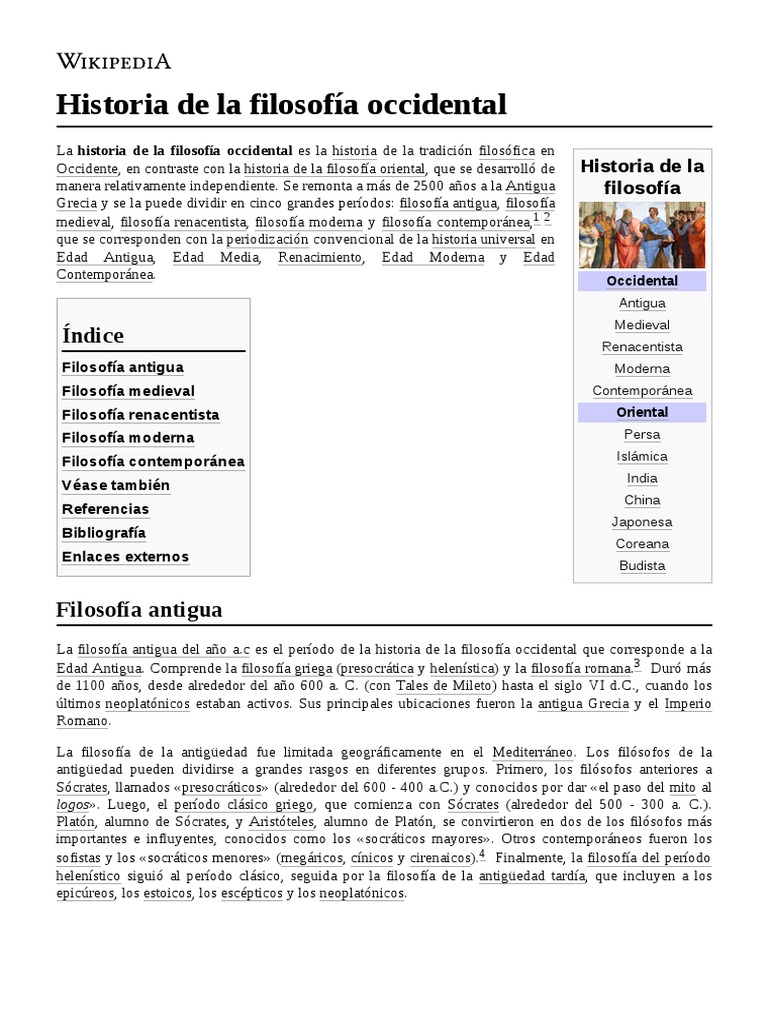 Historia de La Filosofía Occidental | PDF | Filosofía moderna ...
