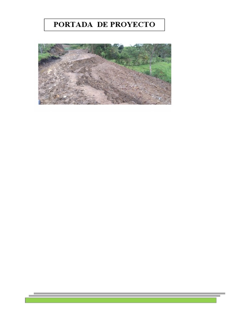 Portada para Nuevo Proyecto | PDF