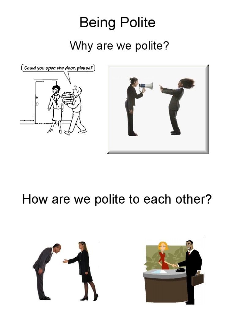 Polite Requests in English | PDF