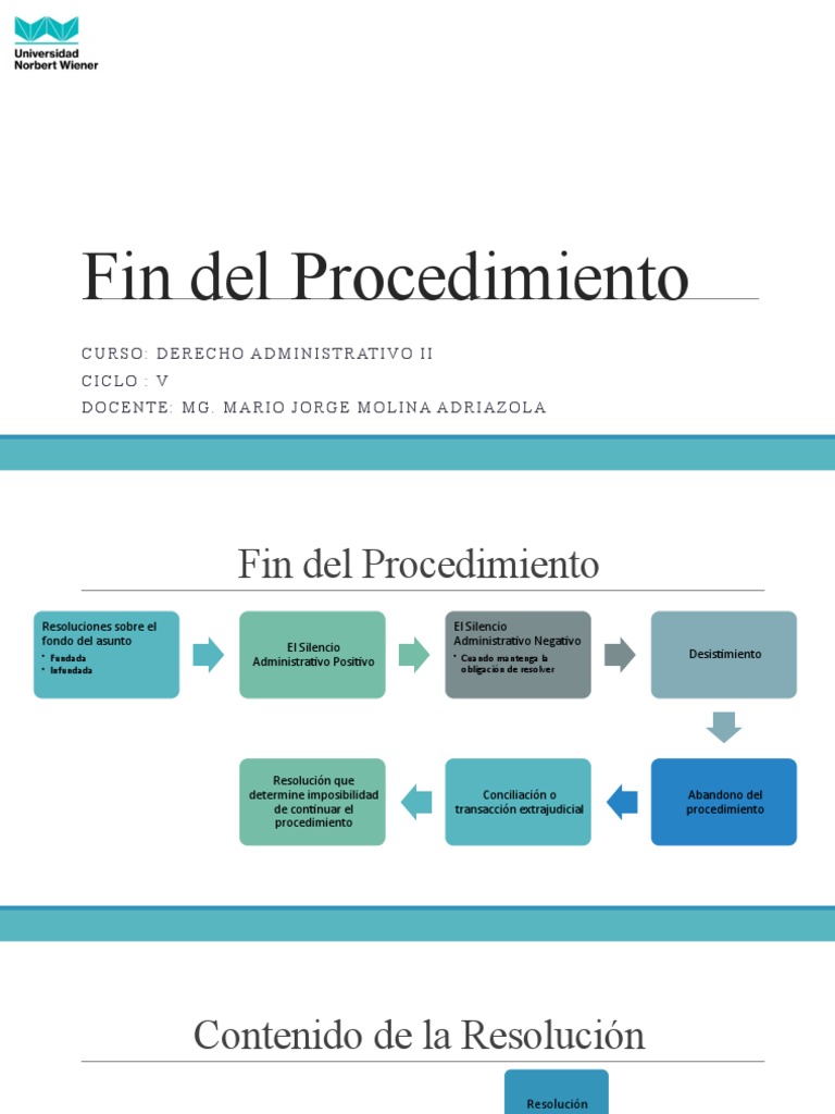 Sesion 5 Fin Del Procedimiento | PDF | Justicia | Crimen y violencia
