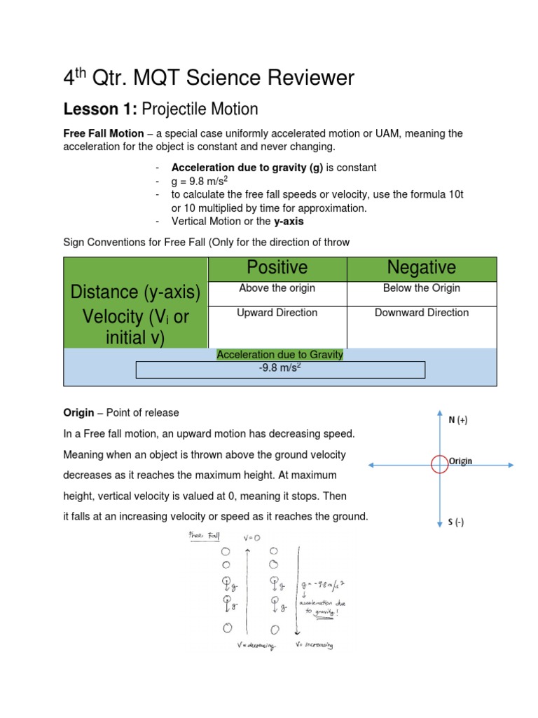Understanding Projectile Motion Concepts | PDF | Projectiles | Momentum