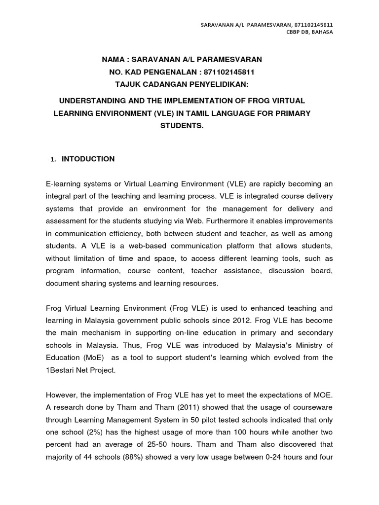 Research Proposal Ama | Download Free PDF | Educational Technology ...