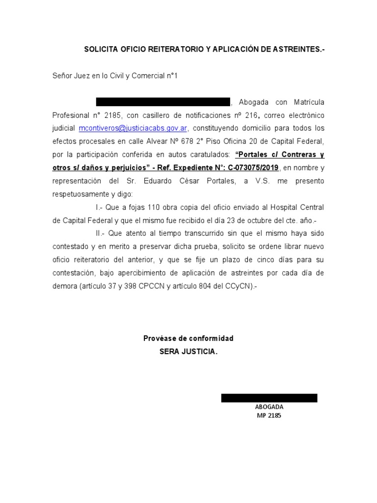 Ceci Ontiveros - Actividad 10.a - Solicita Oficio Reiteratorio Con ...